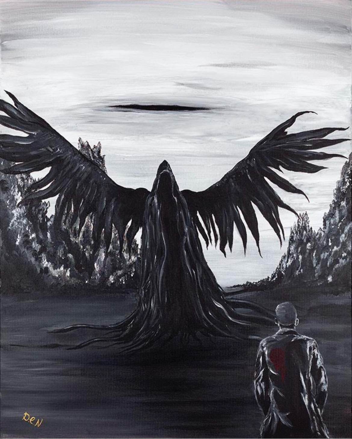 Angel Of Death Drawings