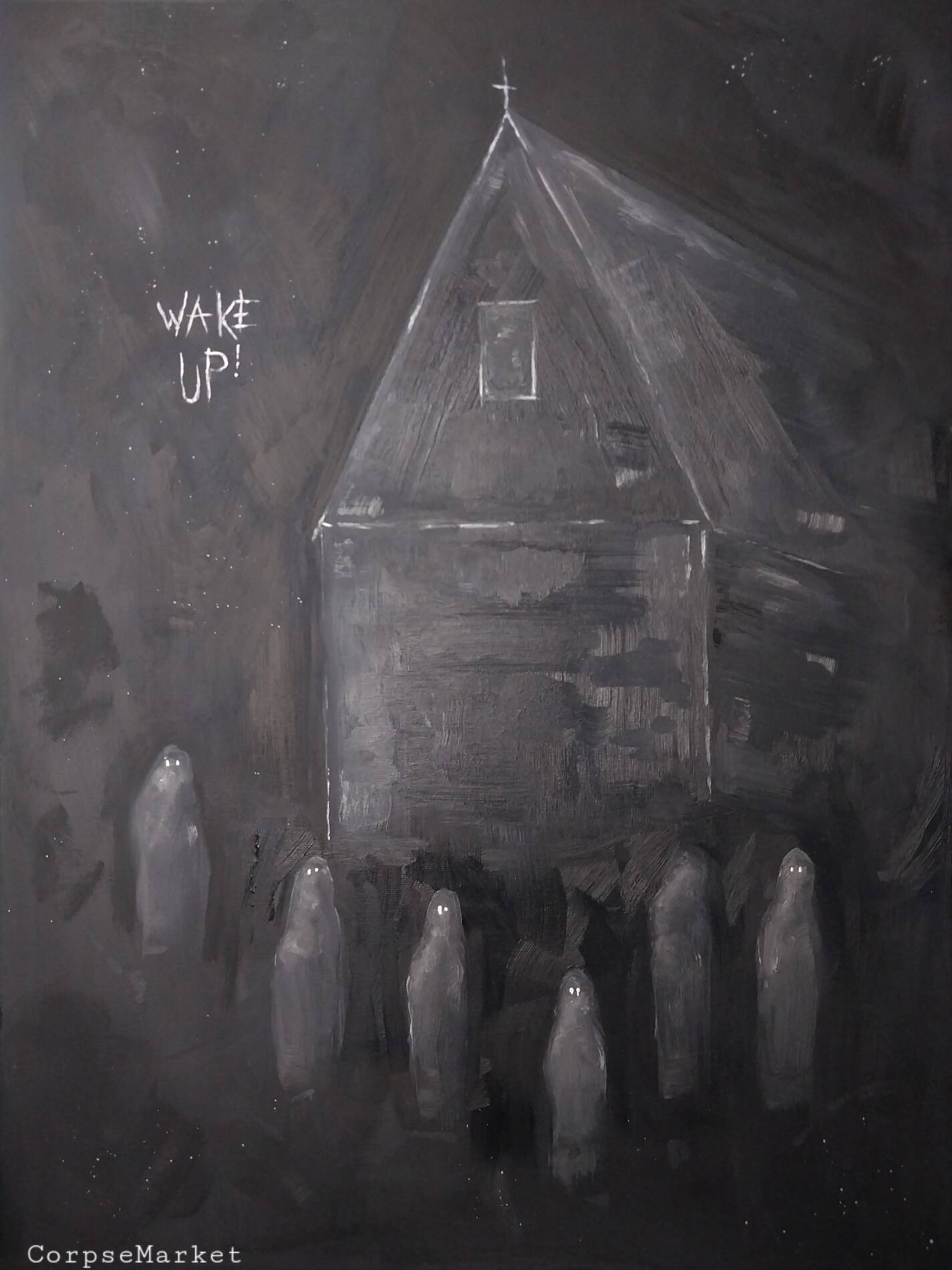Parasomnia by Corpse Market, dark Paintings for sale, direct from the ...