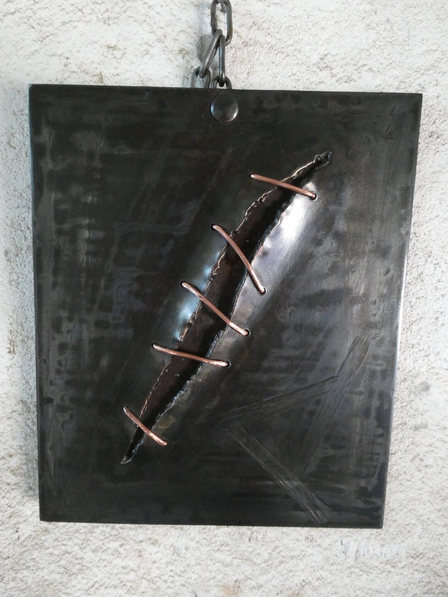 wound culture by Yavor Grancharov, dark Sculpture for sale, direct from ...