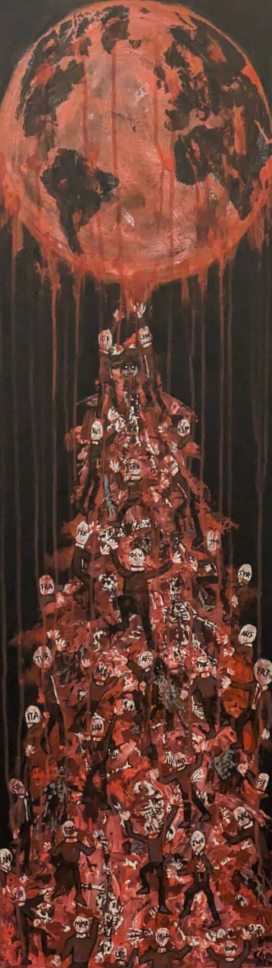 Domination by Charlie Alen, dark Paintings for sale, direct from the artist